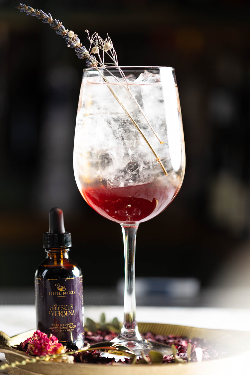 Hibiscus Verbena Spritz – Better Cocktail Bitters